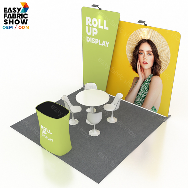 Professional 8x8 Backdrop Stand Kit | EasyFabricShow